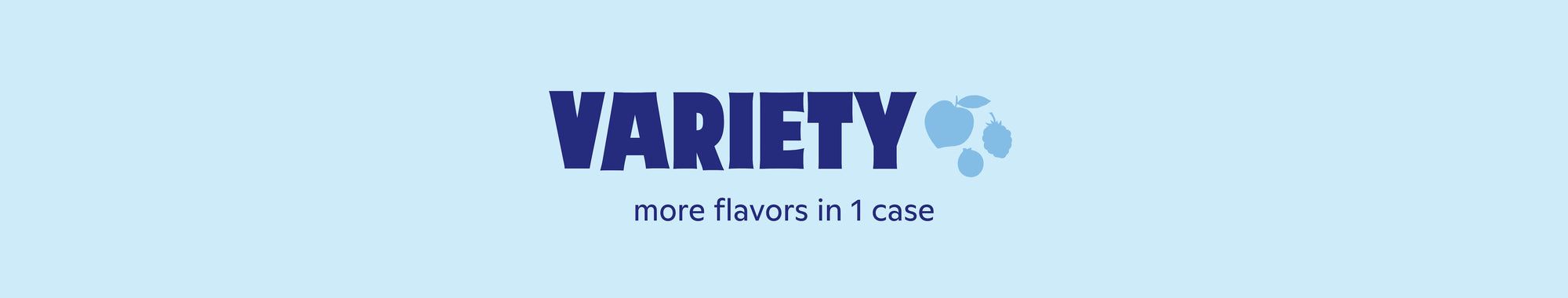 Variety Packs - more flavors in one case