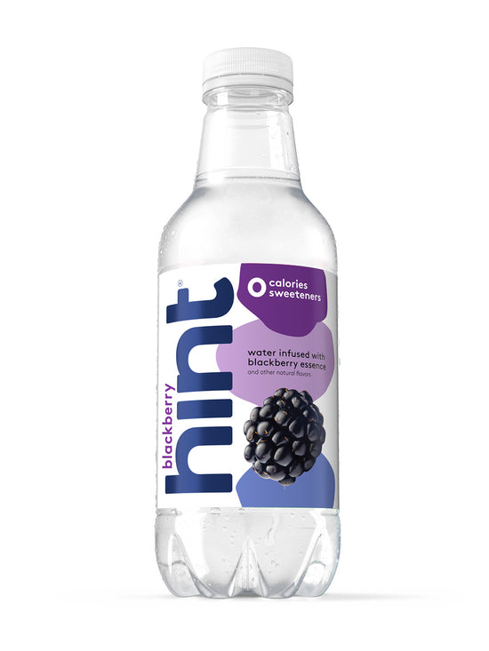 Raspberry Flavored Water 16 oz - Infused & Unsweetened | Hint