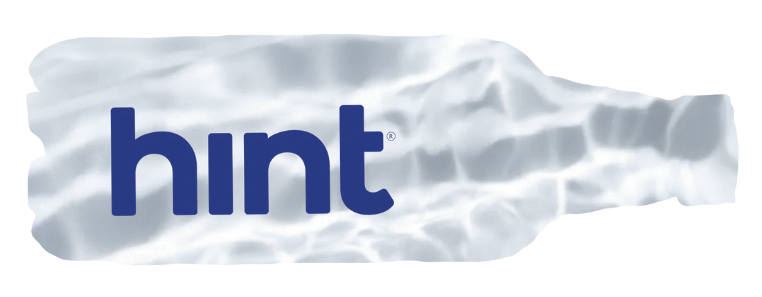 Hint Bottles are Made From Fully Recyclable PET Plastic